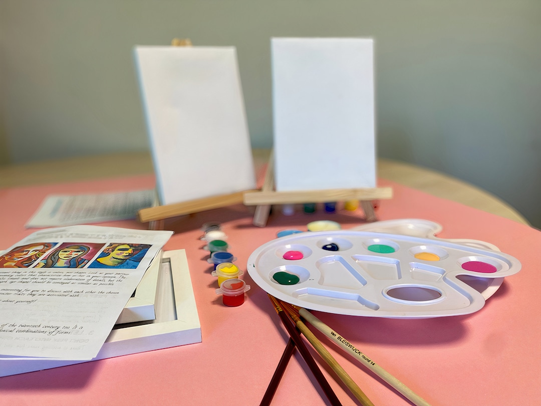 Paint Your Partner Date Night Gift Box, Hen Party DIY Kit, Paint on ...