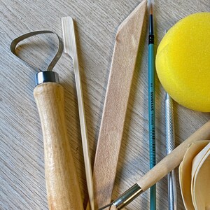 Air Dry Clay Kit Ceramics Tool Kit Home Pottery Kit - Etsy