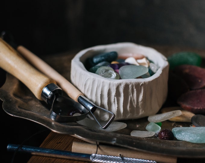 Adult Clay Pottery Kit Box, DIY Clay Set, Christmas Gift, Secret Santa ...