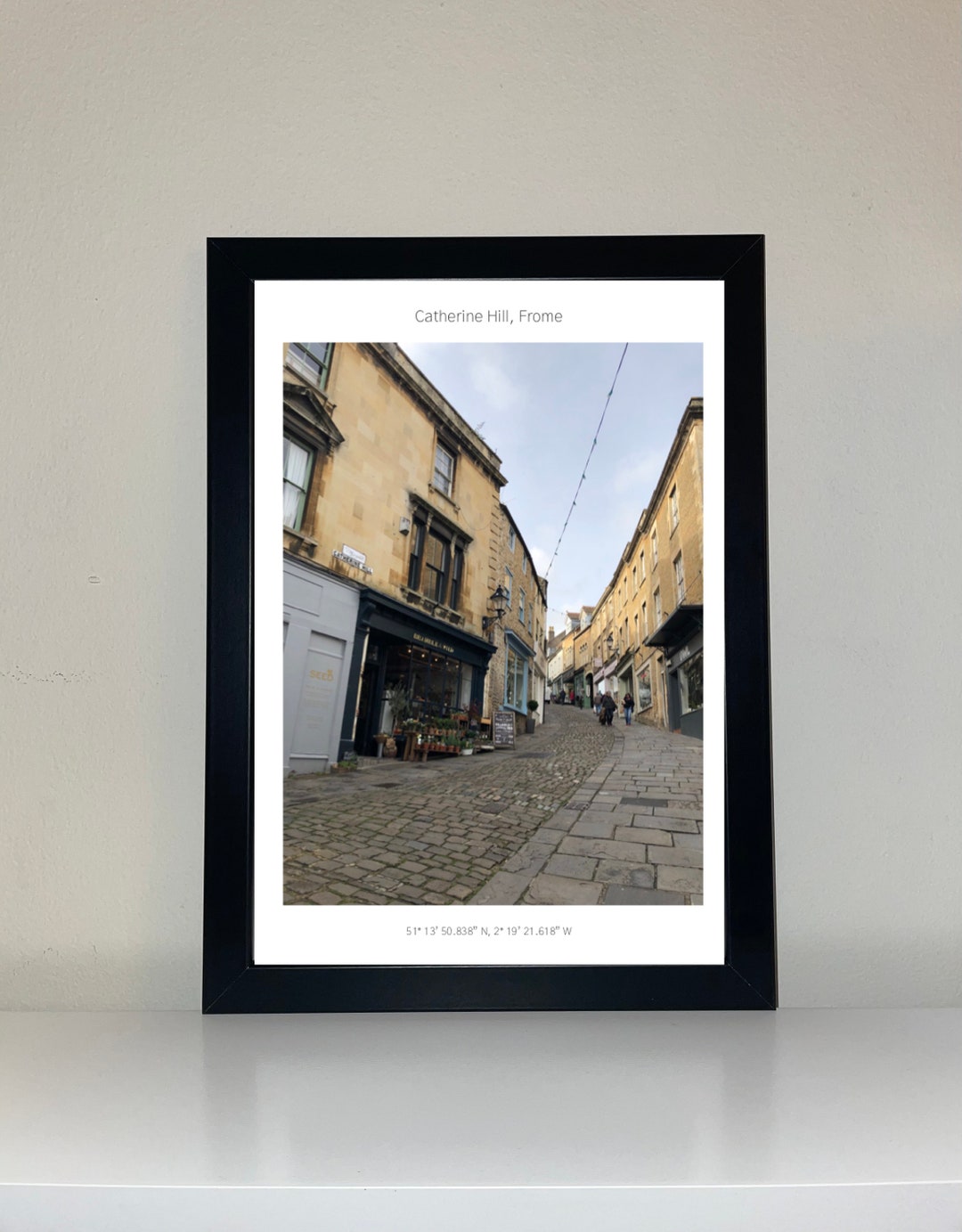 Catherine Hill, Frome Photo Print/ Frome Wall Art/ River Frome Print ...
