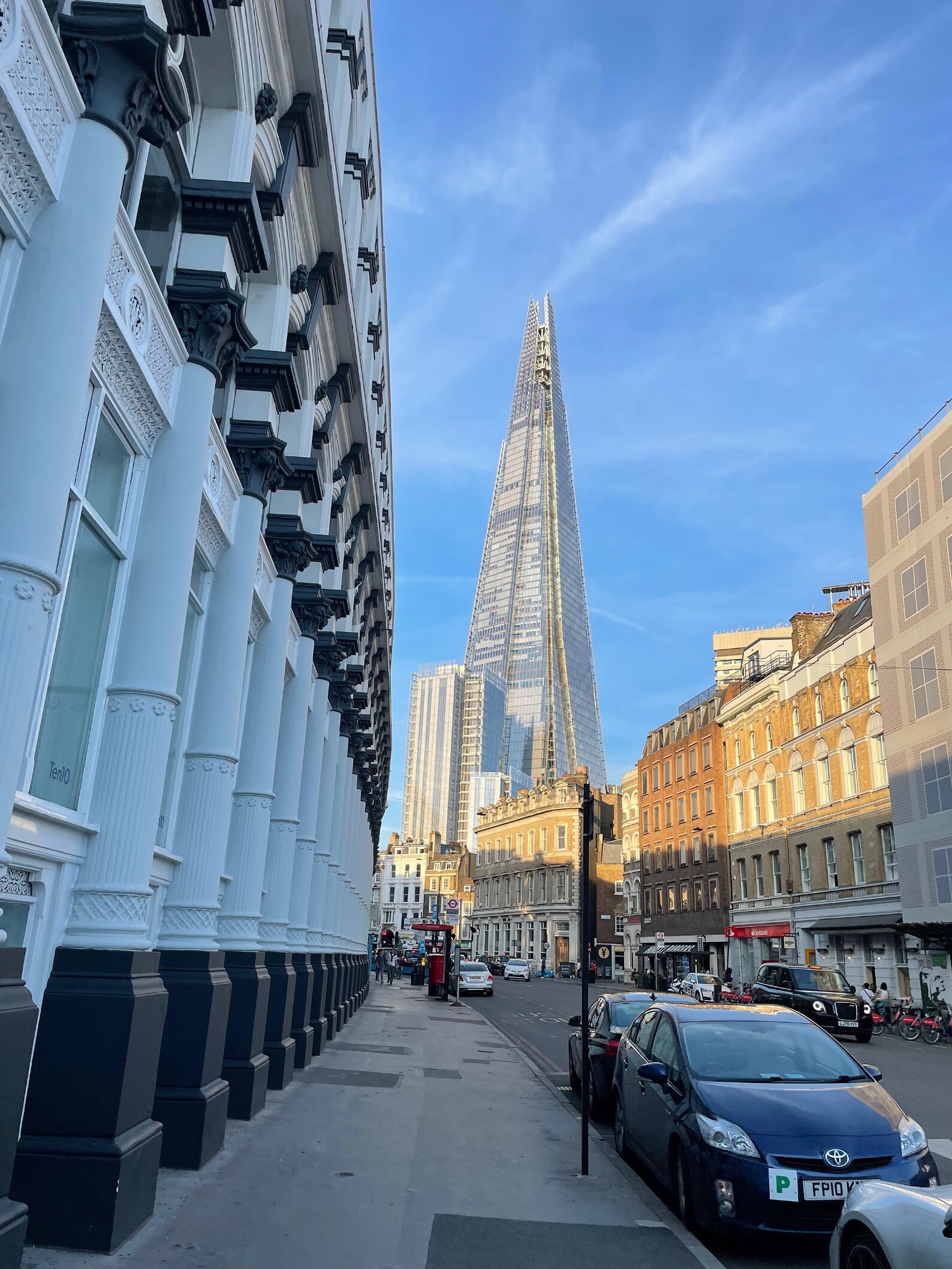 Southwark Street, London Fotodruck / The Shard Foto / The Shard, London ...