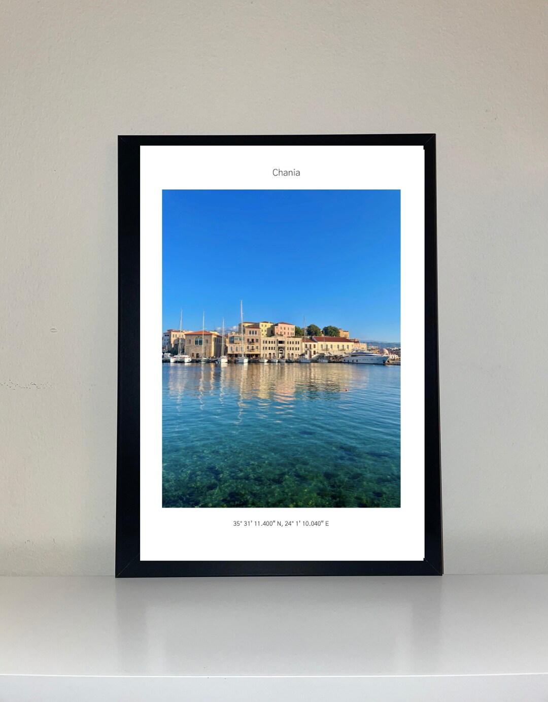 Chania Port/ Chania Old Town/ Xania/ Greece Port/ Greece Island/ Crete ...