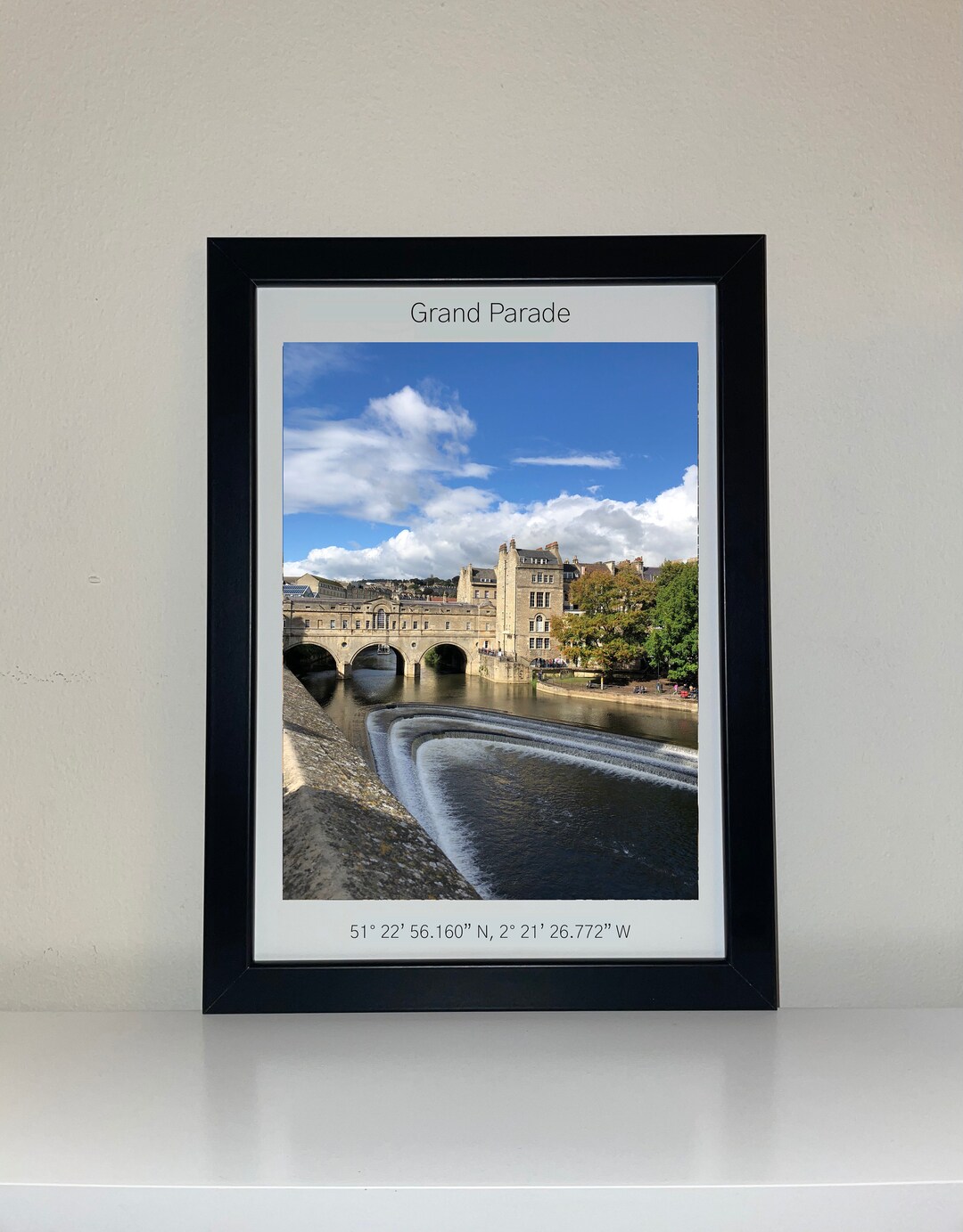 Grand Parade, Bath Photo Print / River Avon Print/ Pulteney Bridge ...
