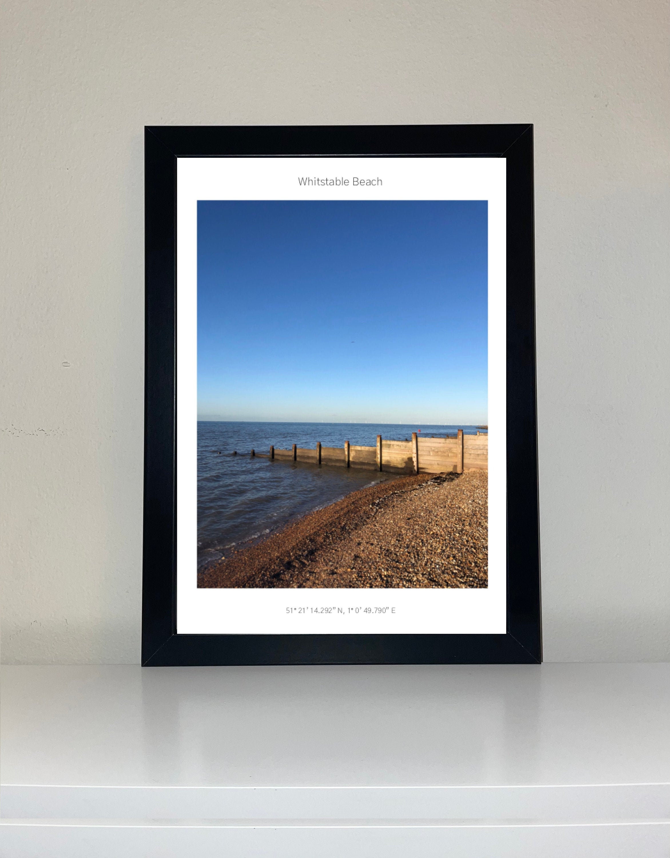 Whitstable Beach Kent/ Kent Photo Print / Kent Wall Art / - Etsy