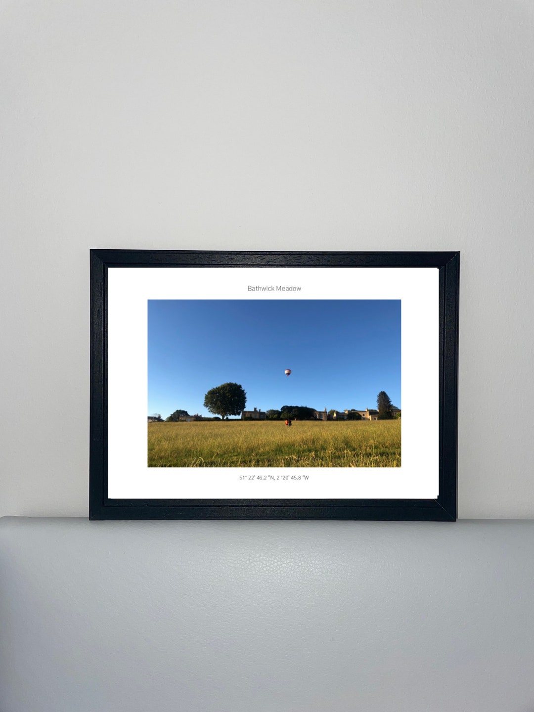 Bathwick Meadow, Bath Landscape / Hot Air Balloon Photo / Bath ...