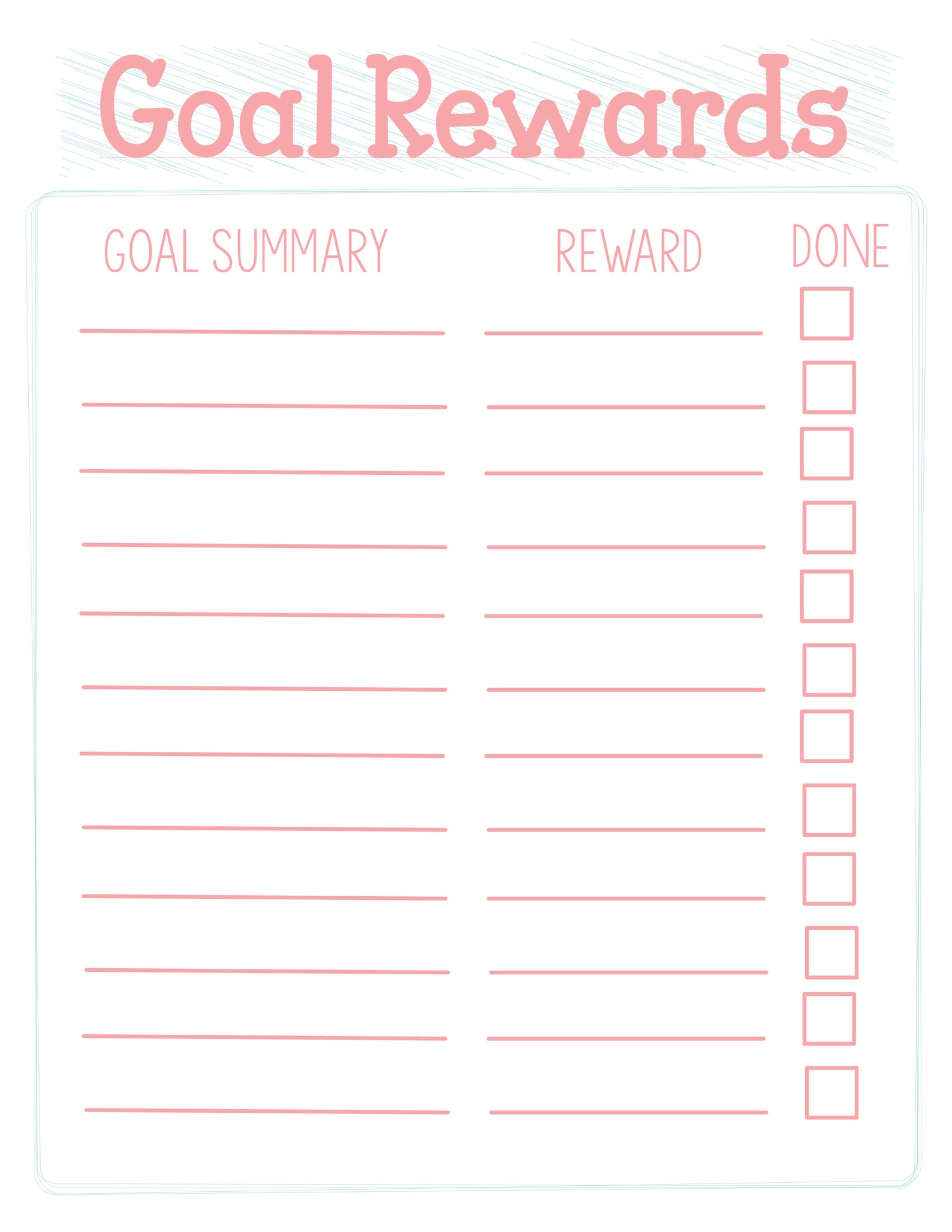 New Years Resolution Printable Resolutions Monthly - Etsy