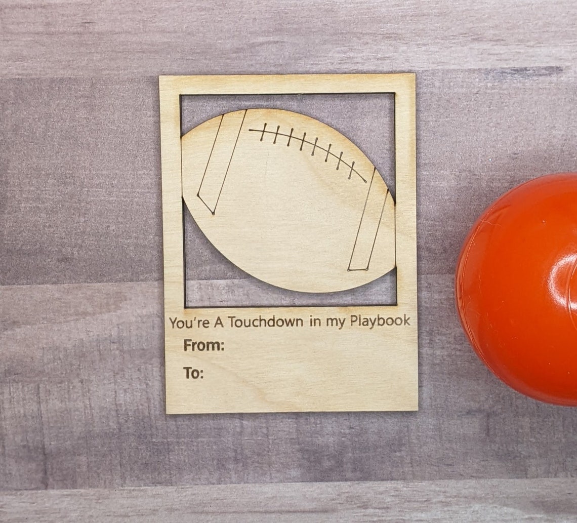 Digital Sports Valentine's Day Card SVG AI PDF Instant - Etsy