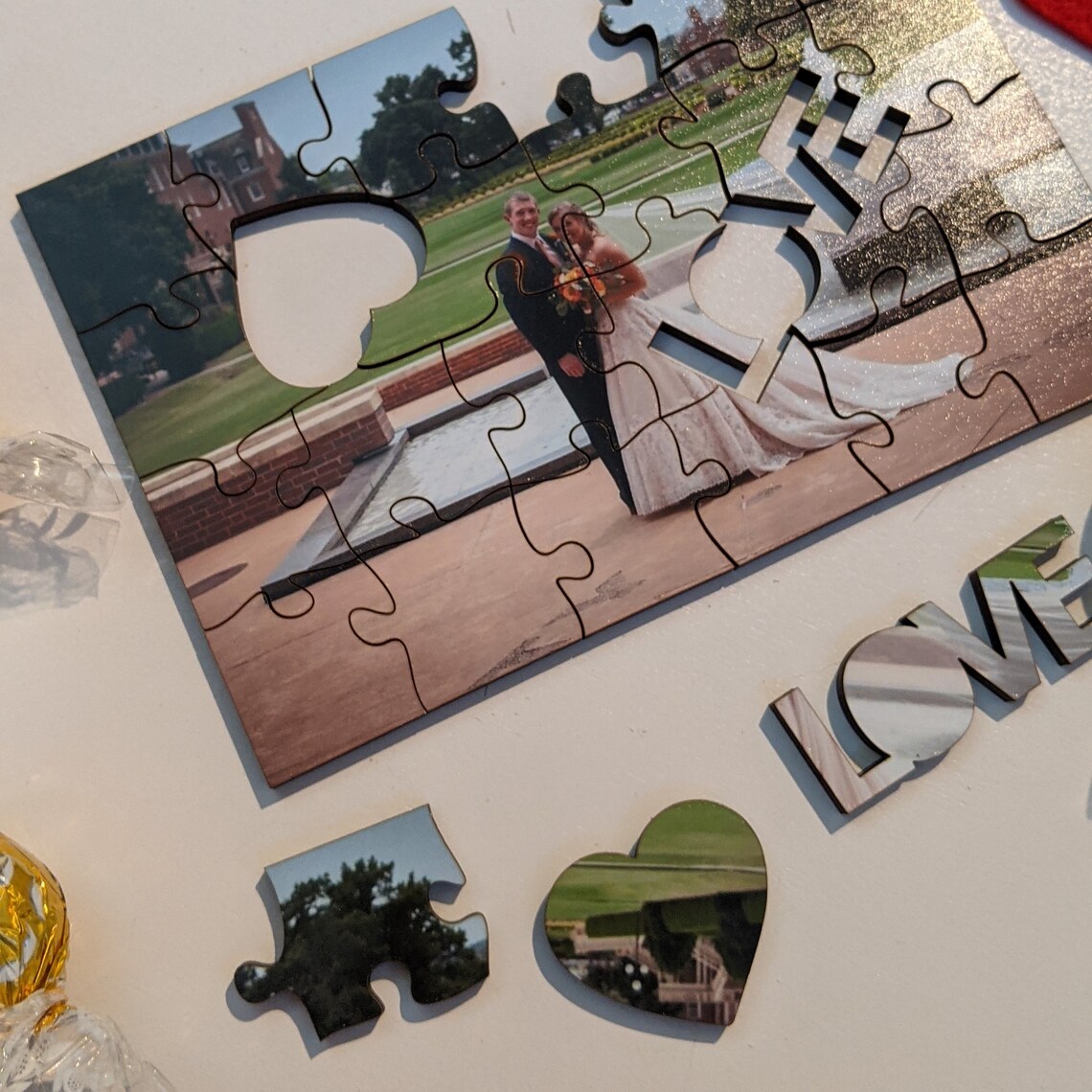 Digital Valentine's Day Puzzle 4x6 and | Etsy