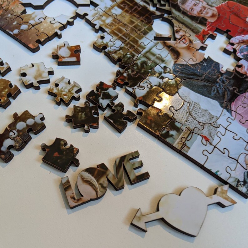 Digital Valentine's Day Puzzle 4x6 and | Etsy