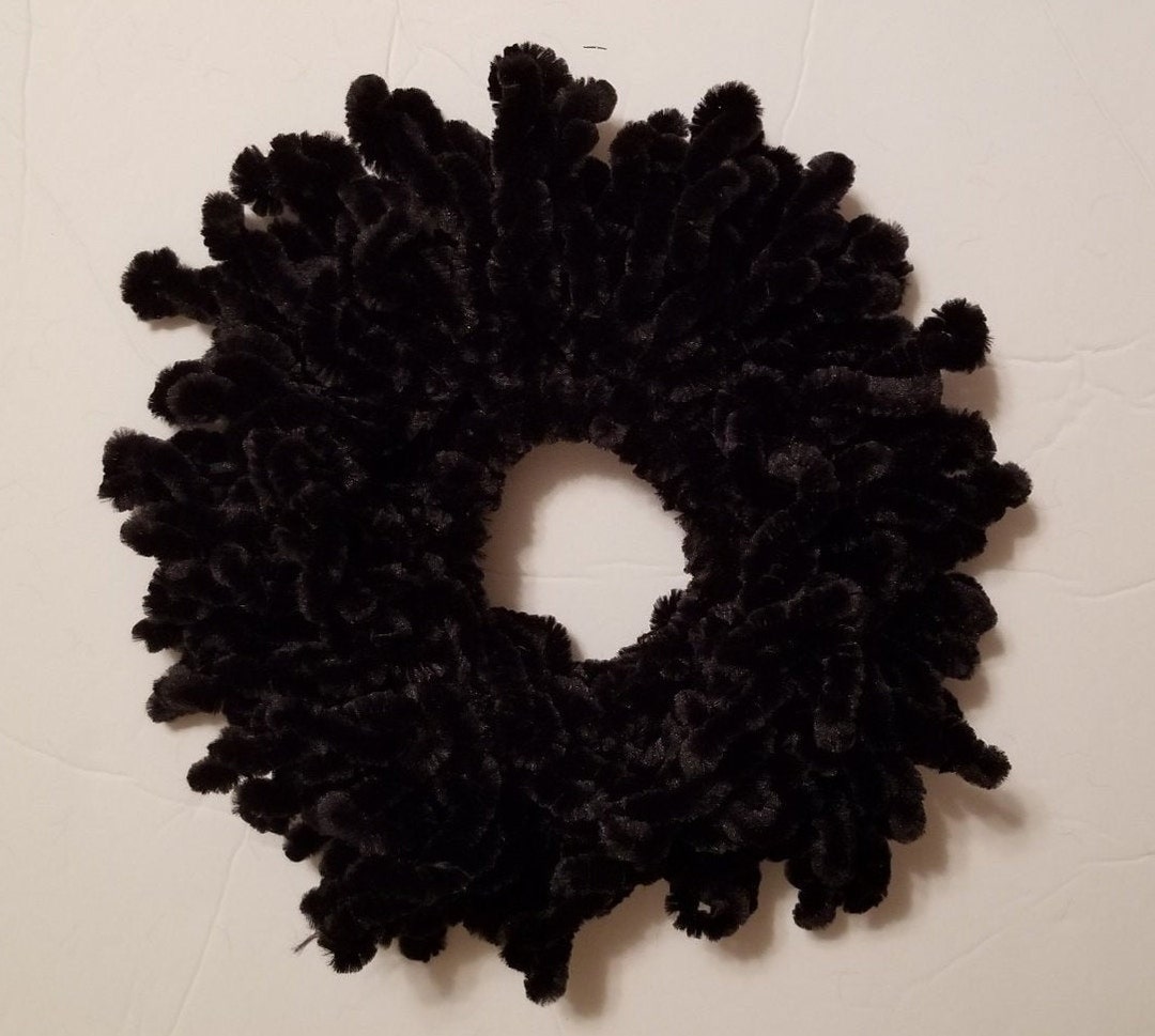 Black Velvet Volumizing Scrunchie Hijab Scrunchie Hijab Volumizer Hijab Accessories Hijab ...