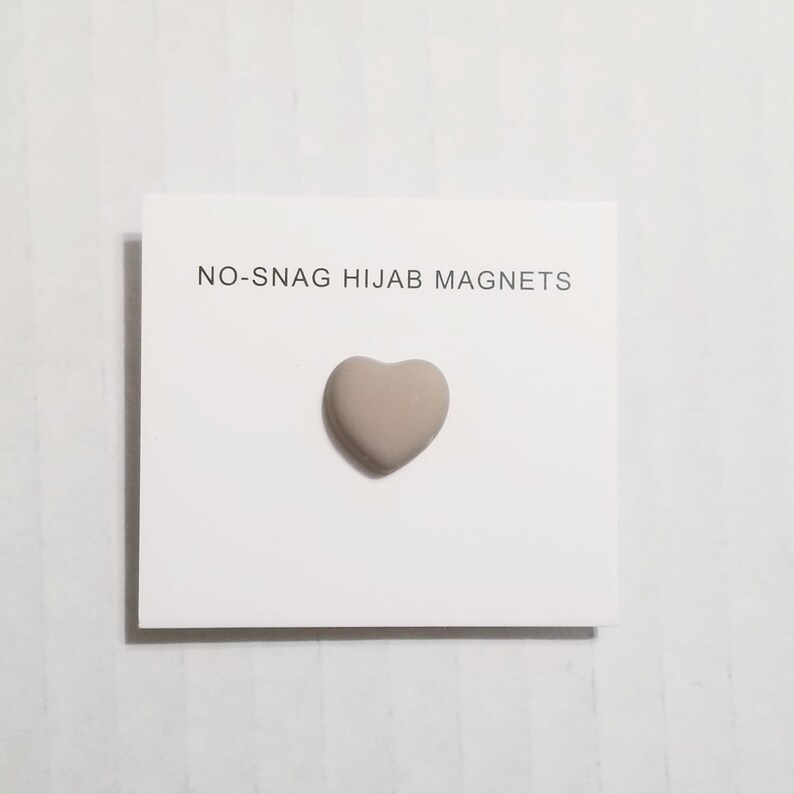 Hijab Magnets, Matte Heart Hijab Magnet Pins, Matte Hijab Pins for ...