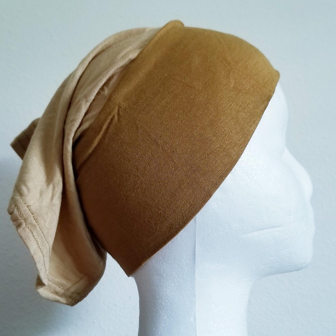Hijab Cap, Tube Inner Cap, Hijab Under Cap, 2 Color Hijab Cap, Hijab ...