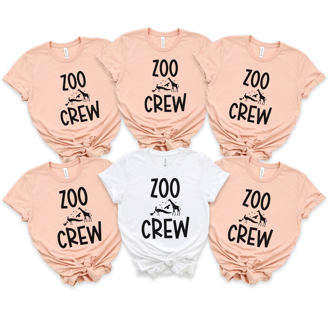 Zoo Crew Shirt, Zoo Trip Shirt, Family Matching Shirts, Wild Life Shirt ...