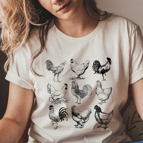 Chicken T Shirt - Etsy