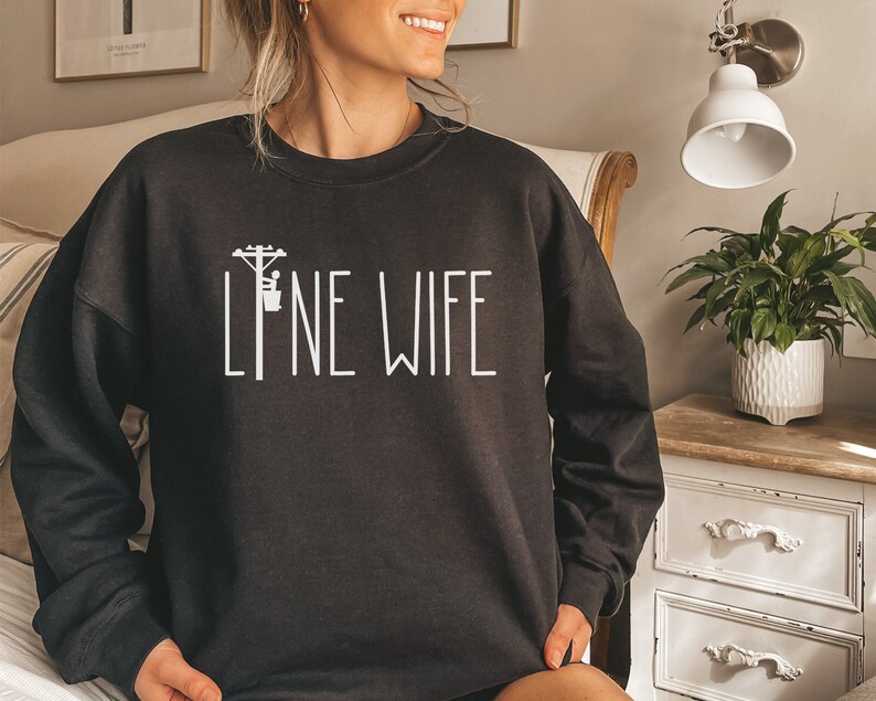 Lineman's Wife Sweatshirt Line Wife Line Life - Etsy
