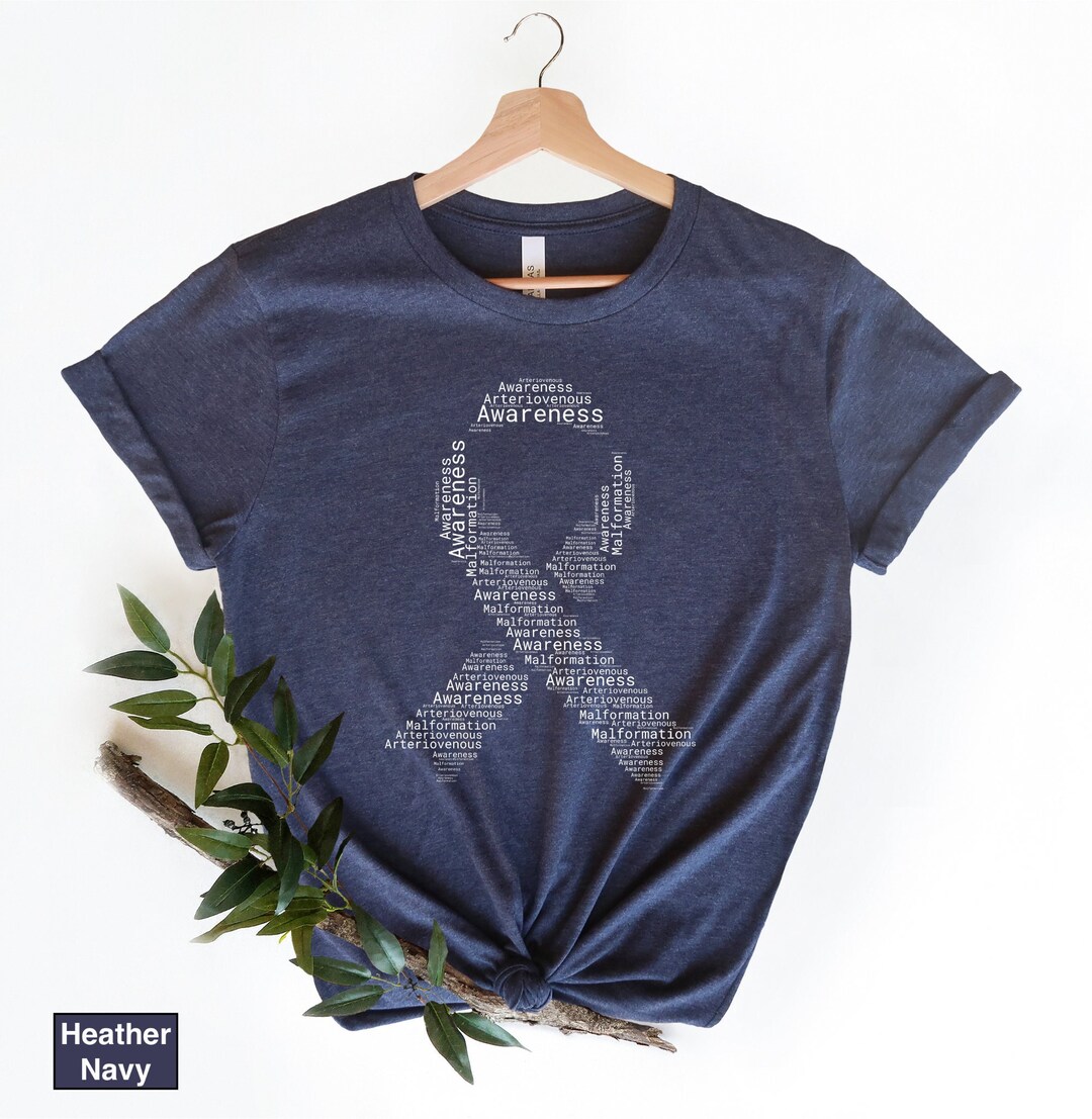 Arteriovenous Malformation Awareness Shirt, Warrior Shirt, AVM ...