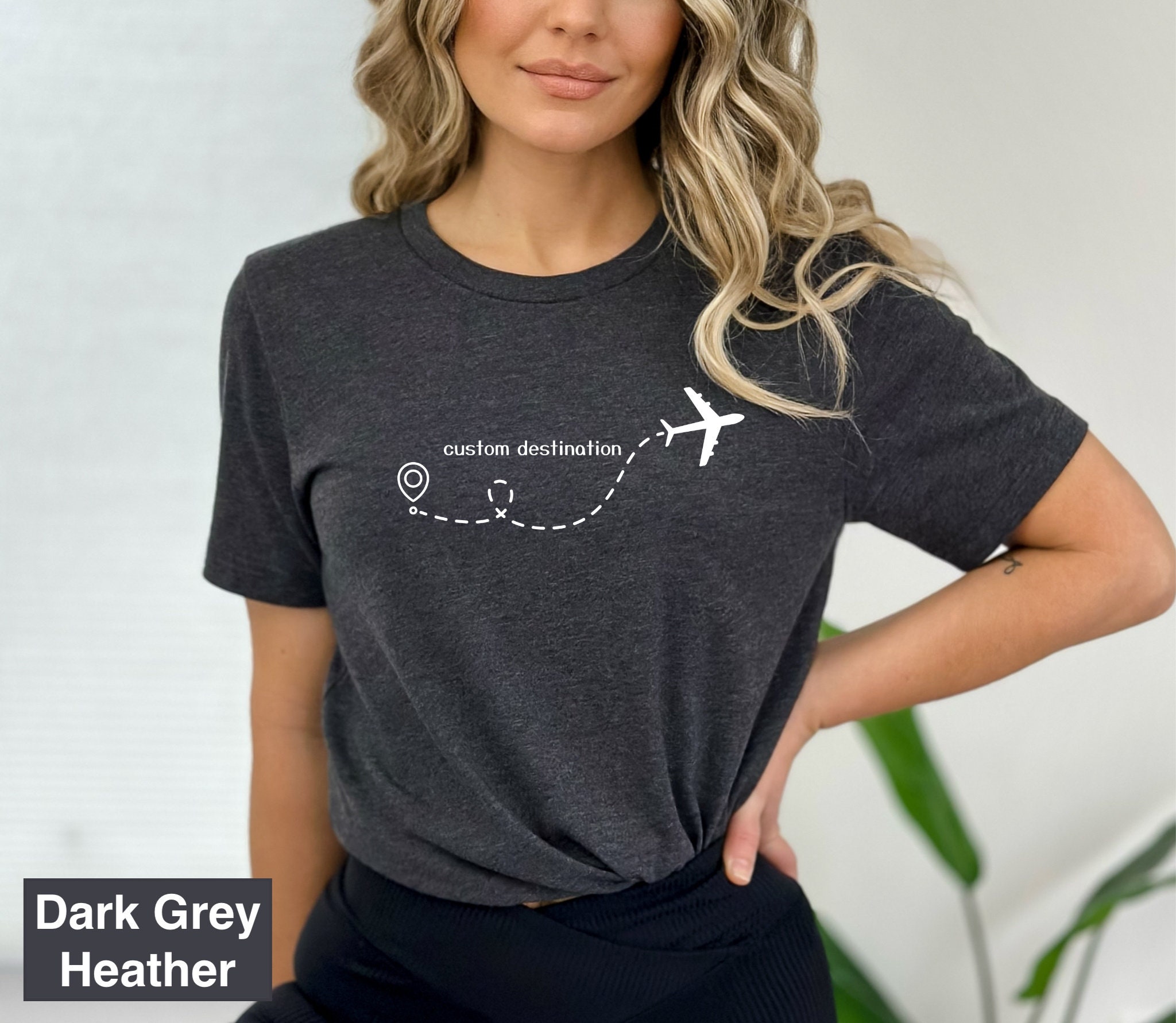 Custom Location Girls Trip Shirt, Family Travel Matching Shirt Girls ...