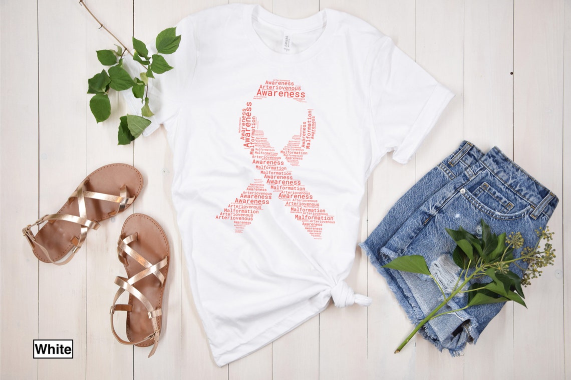 Arteriovenous Malformation Awareness Shirt, Warrior Shirt, AVM ...