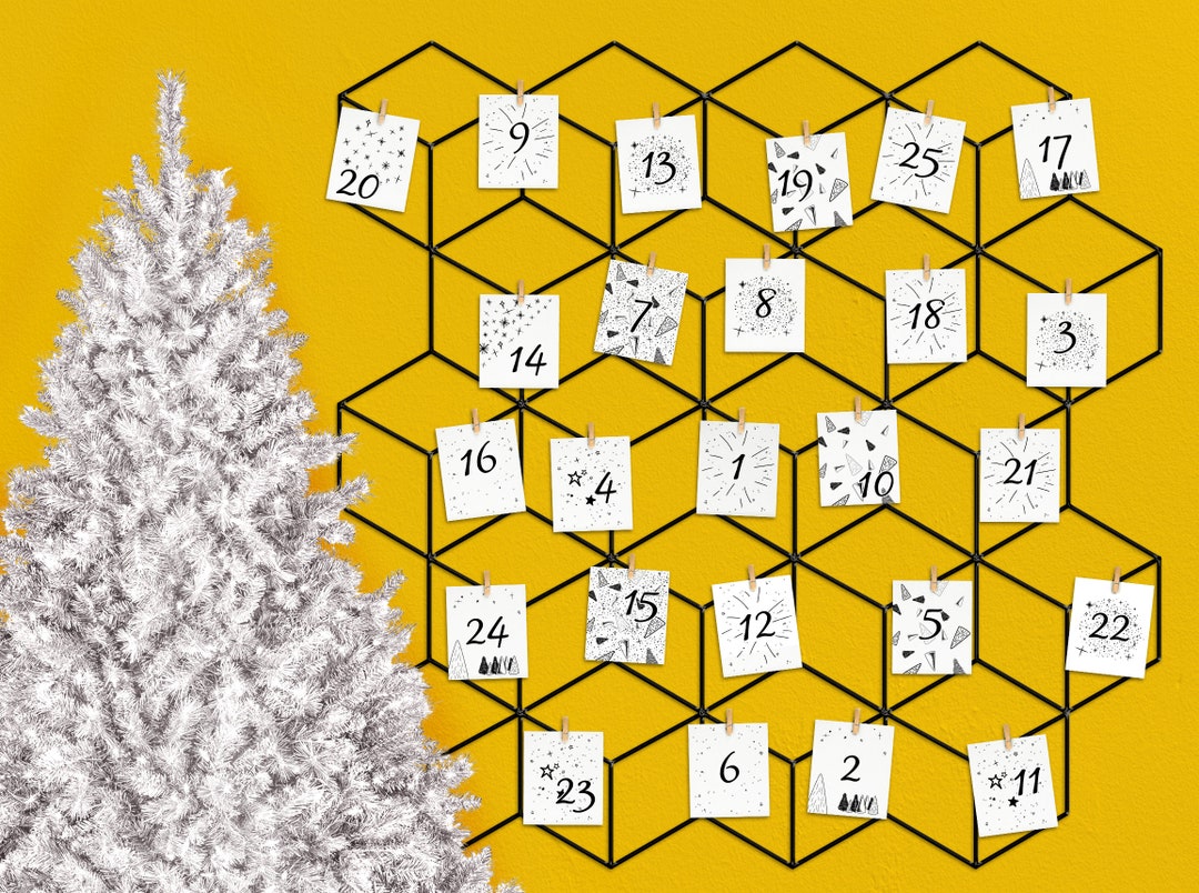 Printable Advent Calendar Family Activities, Countdown to Christmas ...