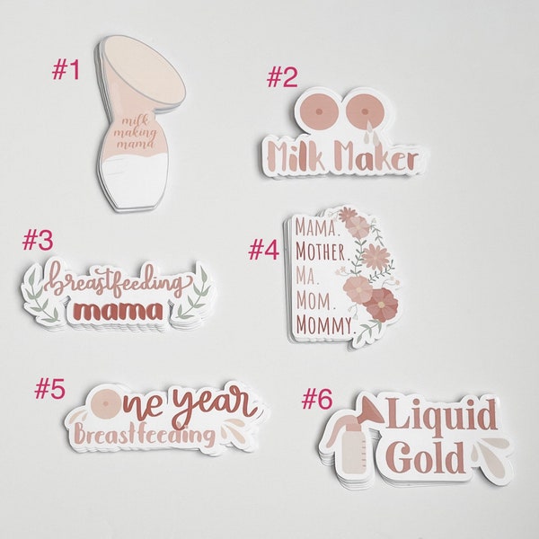 Breastfeeding Stickers - Etsy