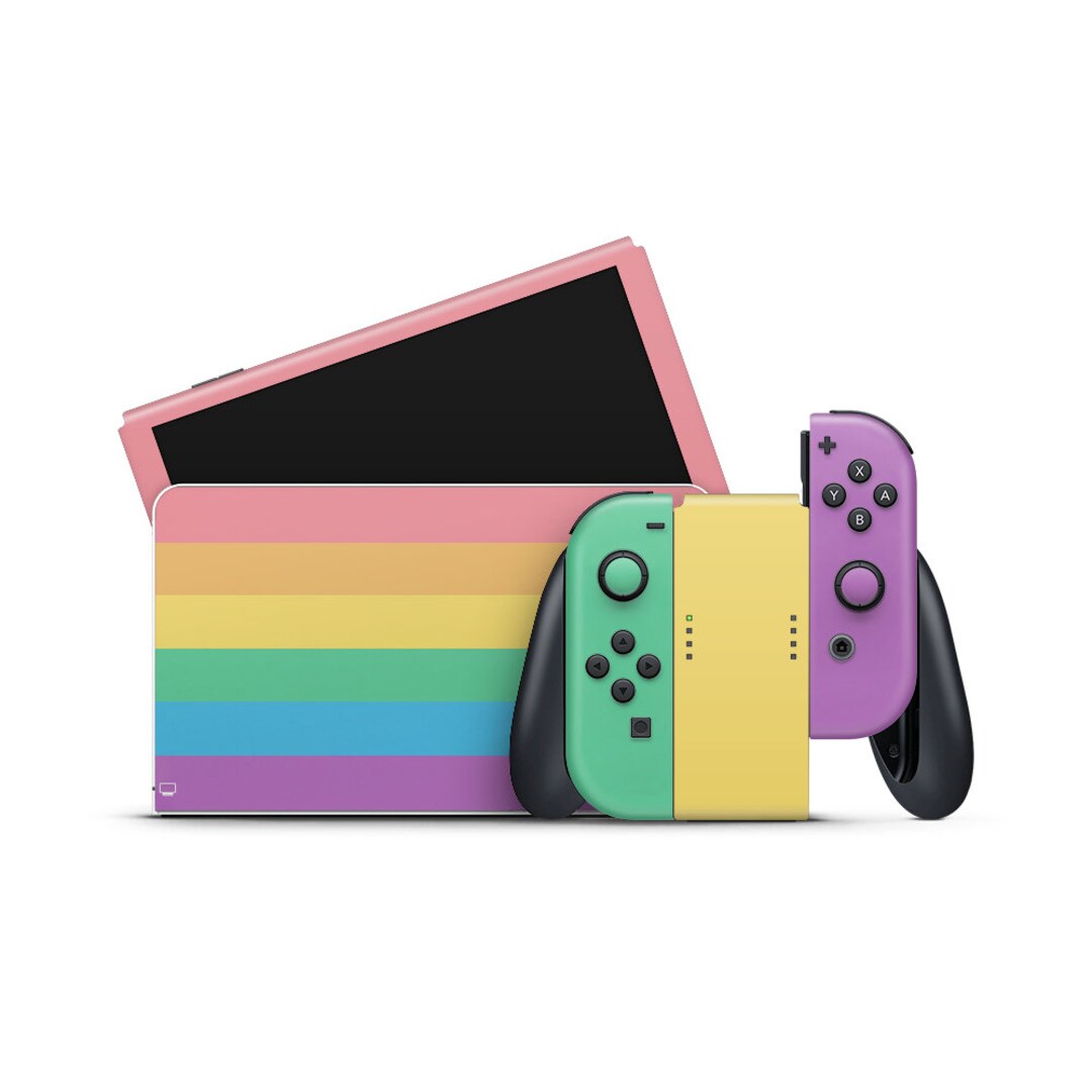 Pride Flag Nintendo Switch OLED Skin - Etsy