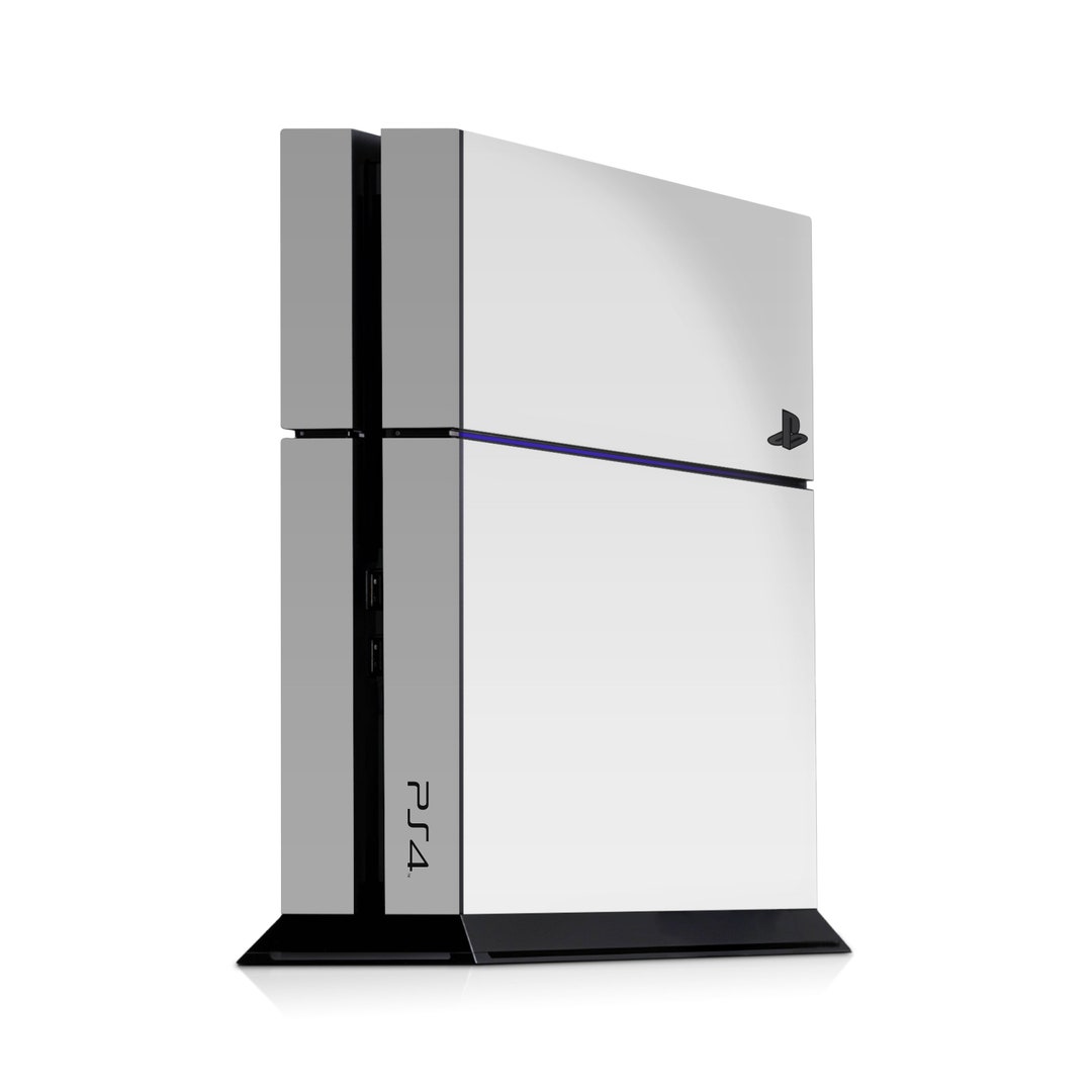 Crisp White PS4 / PS4 Pro / PS4 Slim Skin - Etsy