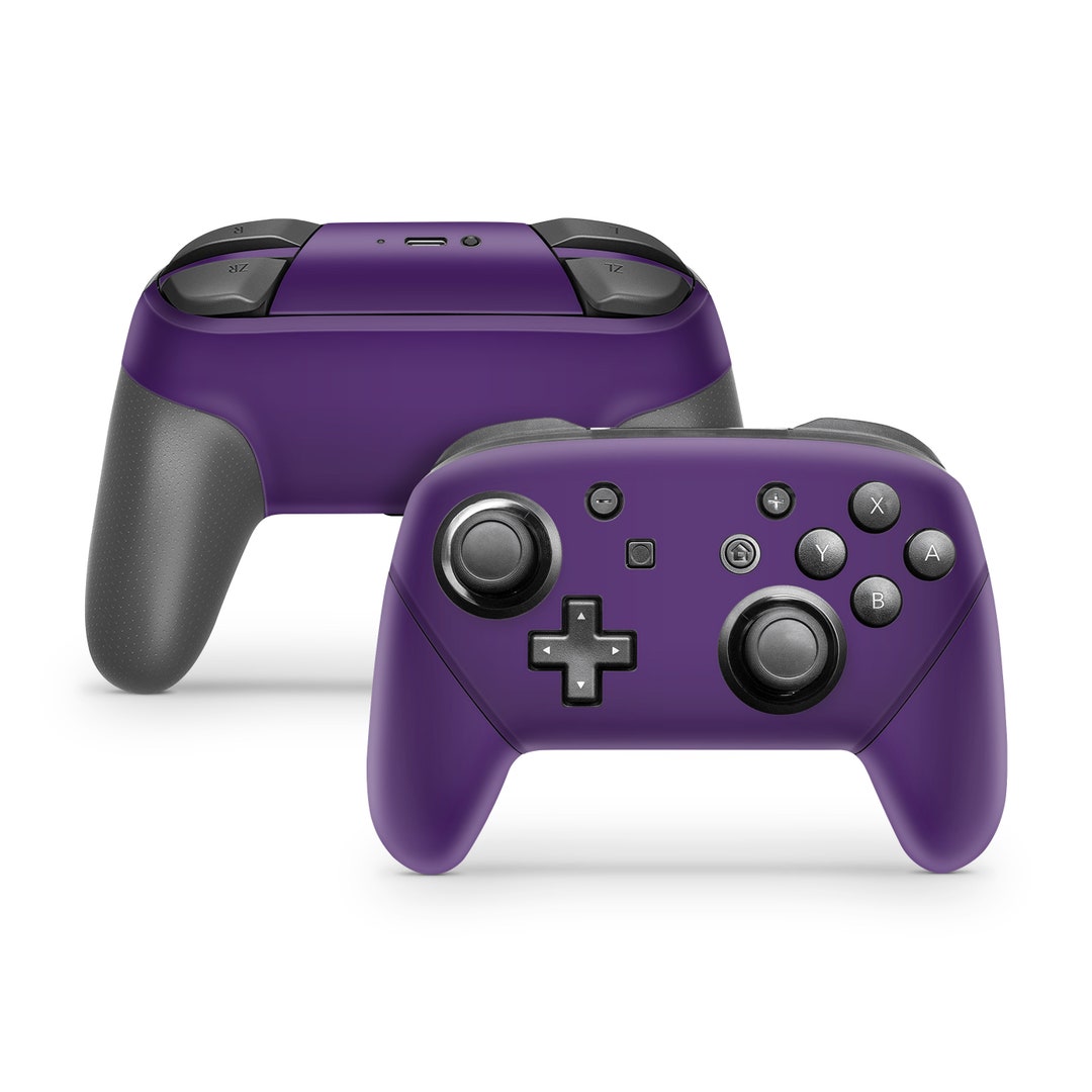 Deep Purple Nintendo Switch Pro Controller Skin - Etsy