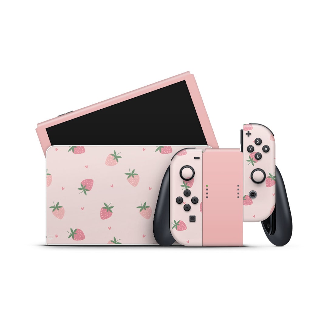 Strawberry Fields Nintendo Switch OLED Decal Skin - Etsy