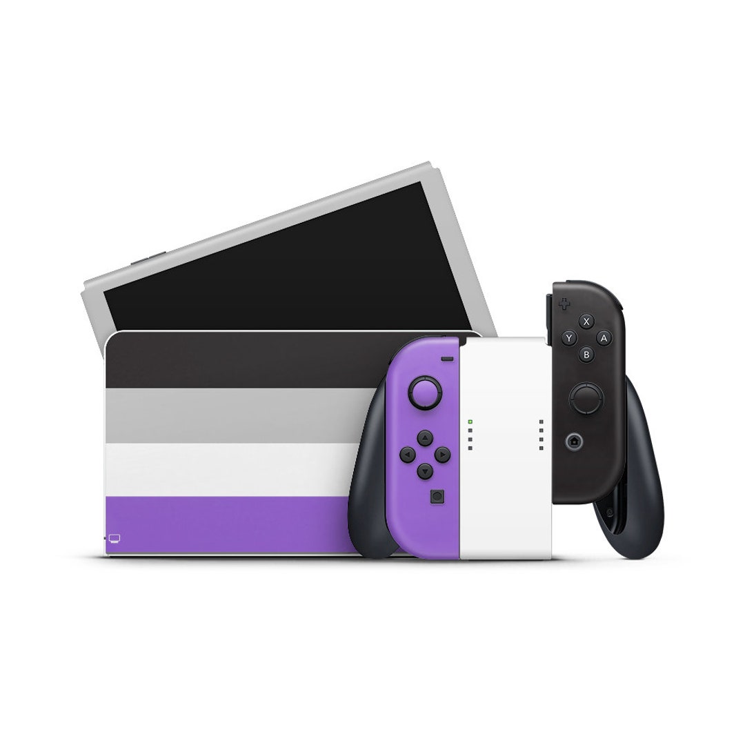 Asexual Pride Nintendo Switch OLED Skin - Etsy