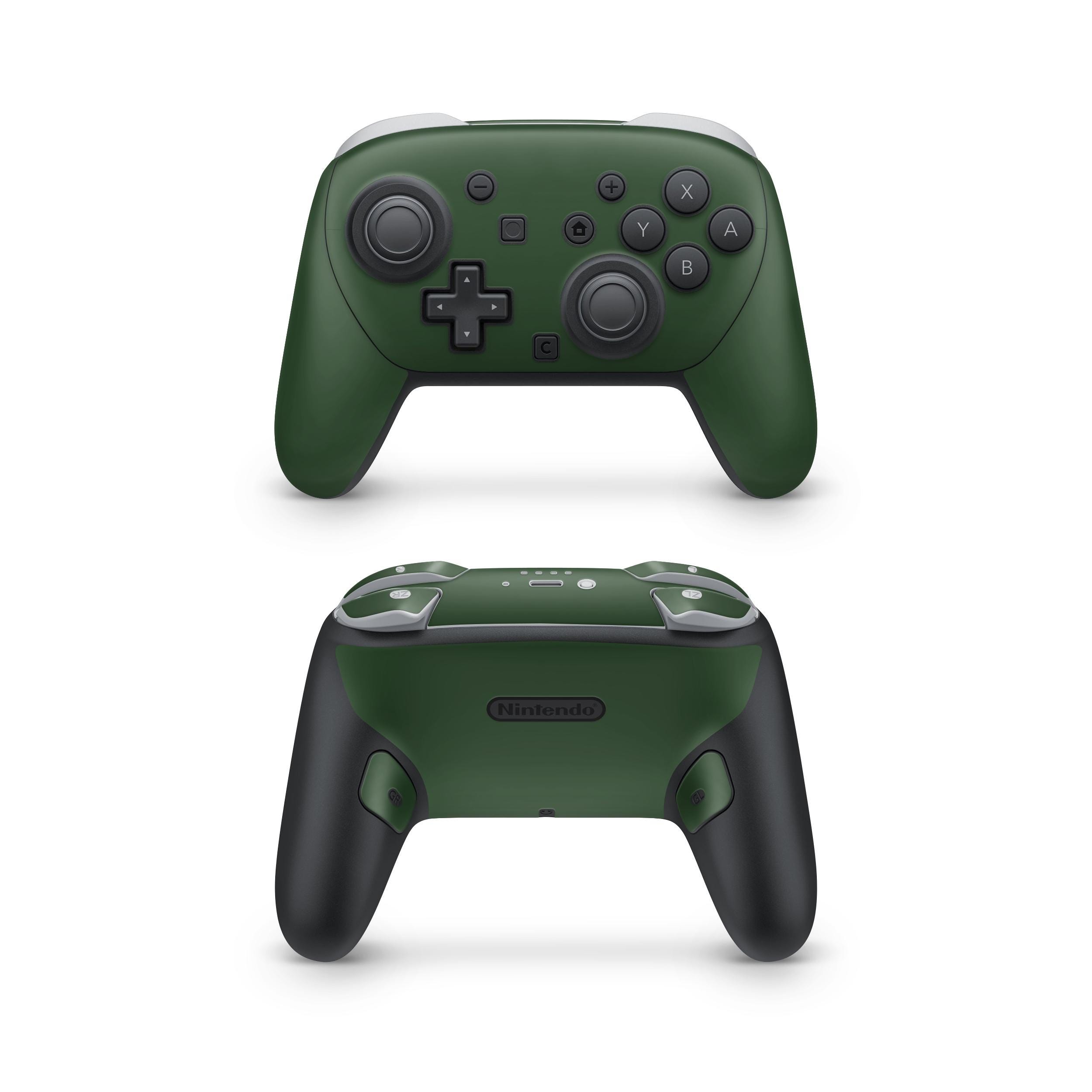 Forest Green Nintendo Switch Pro Controller Decal Skins - Etsy