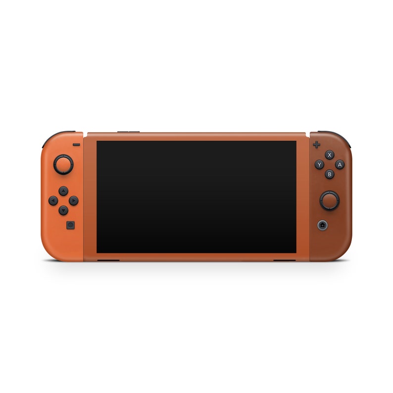 Burnt Orange Nintendo Switch OLED Skin - Etsy
