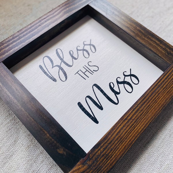 Messy House Sign - Etsy