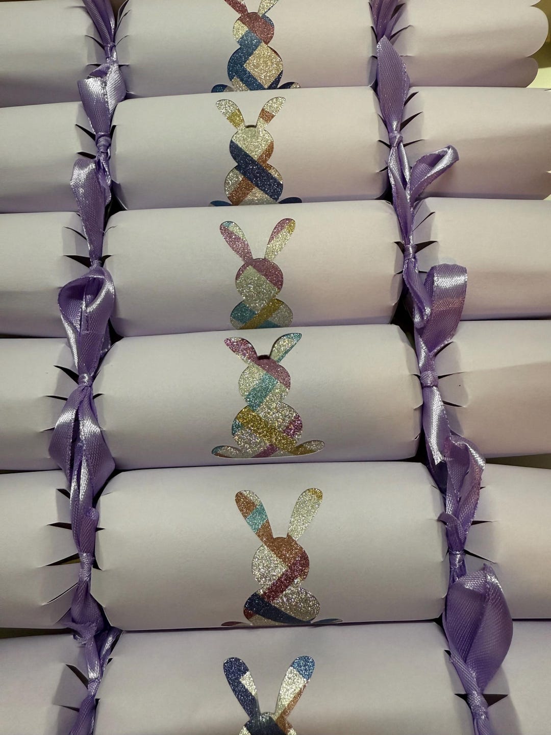 Easter Bunny Glitter Crackers - Etsy