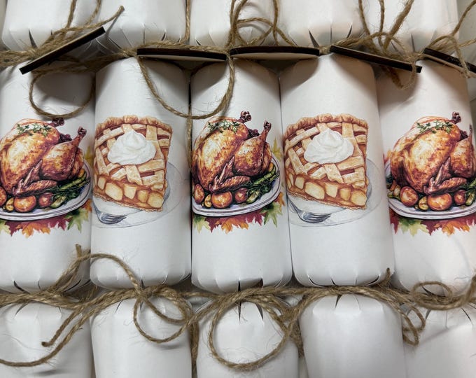 Thanksgiving Fun Fall Party Cracker Table Favors - Etsy