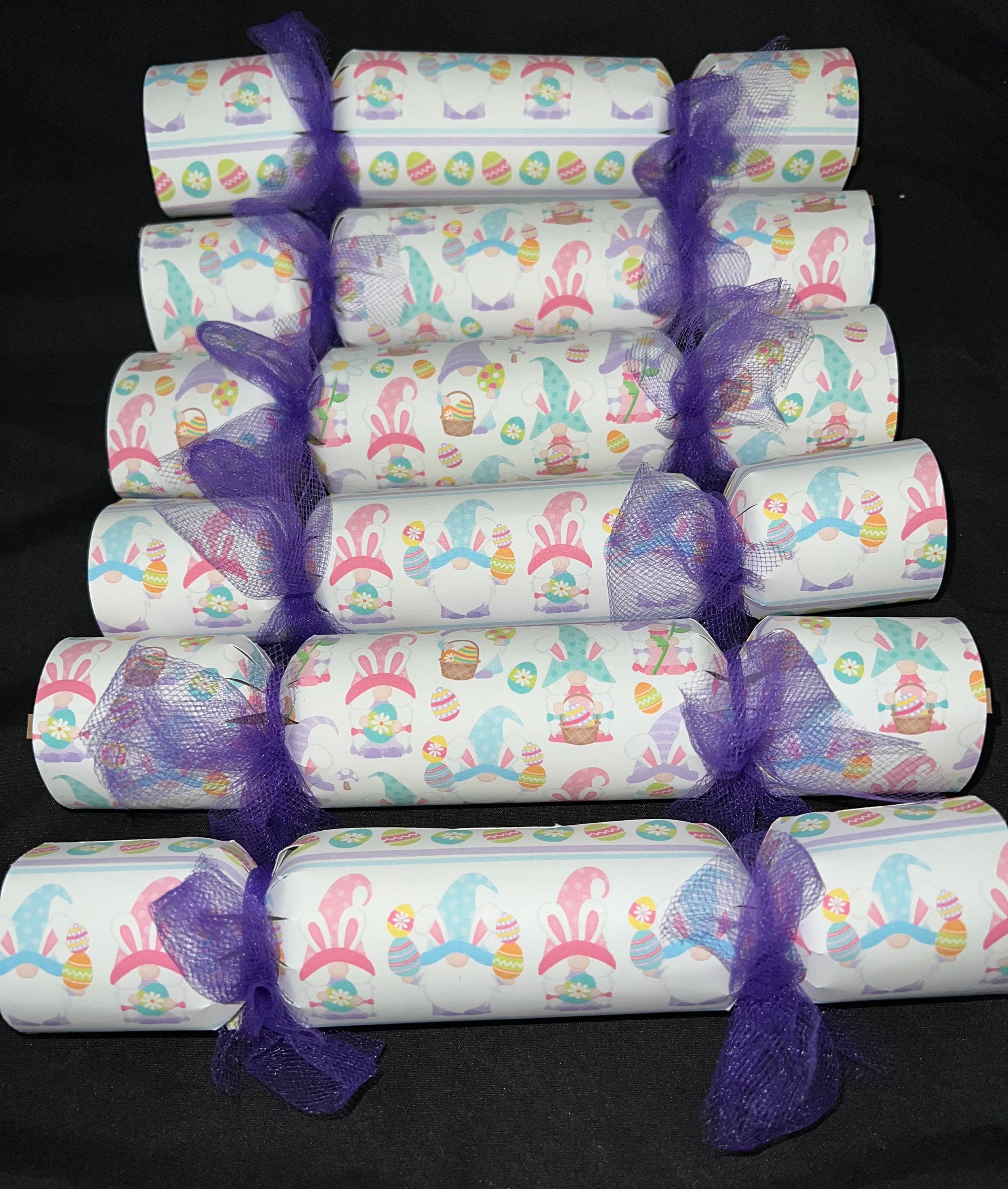 Childrens Pink Easter Basket Activity Cracker Poppers - Etsy