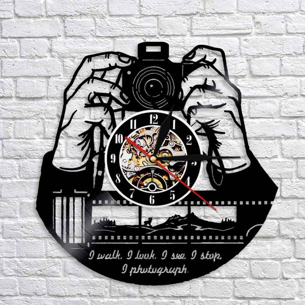 Camera Clock - Etsy