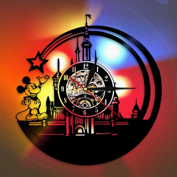 Vinyl Wall Clock - Etsy