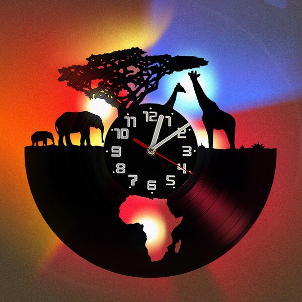 Animal Clock - Etsy