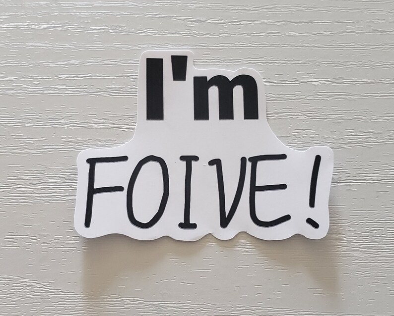 I'm Foive Bangchan Quote Sticker / Kpop / Matte Vinyl and - Etsy