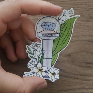 Svt Light Stick Birth Month Sticker / Kpop /seventeen / Star ...