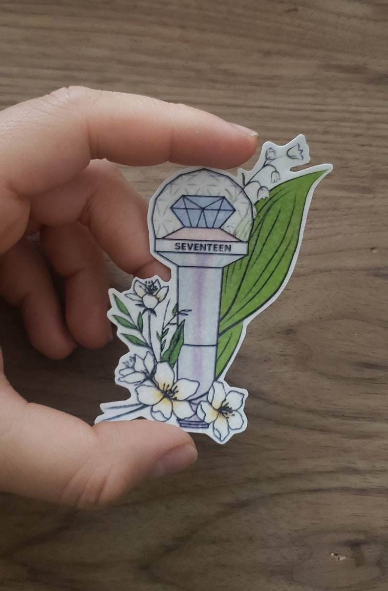 Svt Light Stick Birth Month Sticker / Kpop /seventeen / Star - Etsy