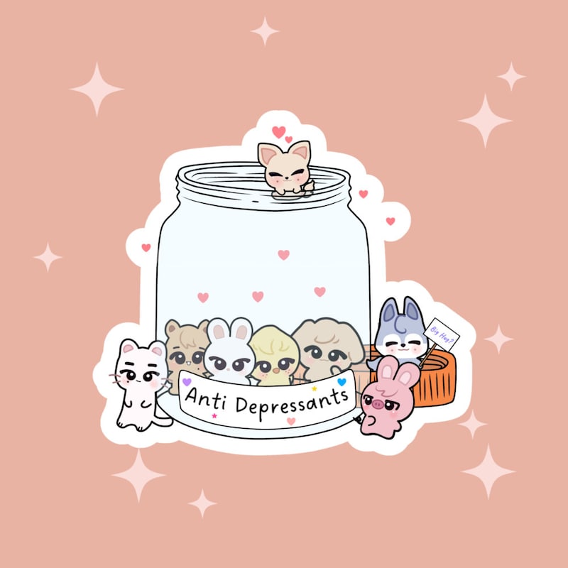 Stray Kids Sticker Skzoo - Etsy