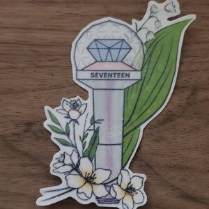Svt Light Stick Birth Month Sticker / Kpop /seventeen / Star ...