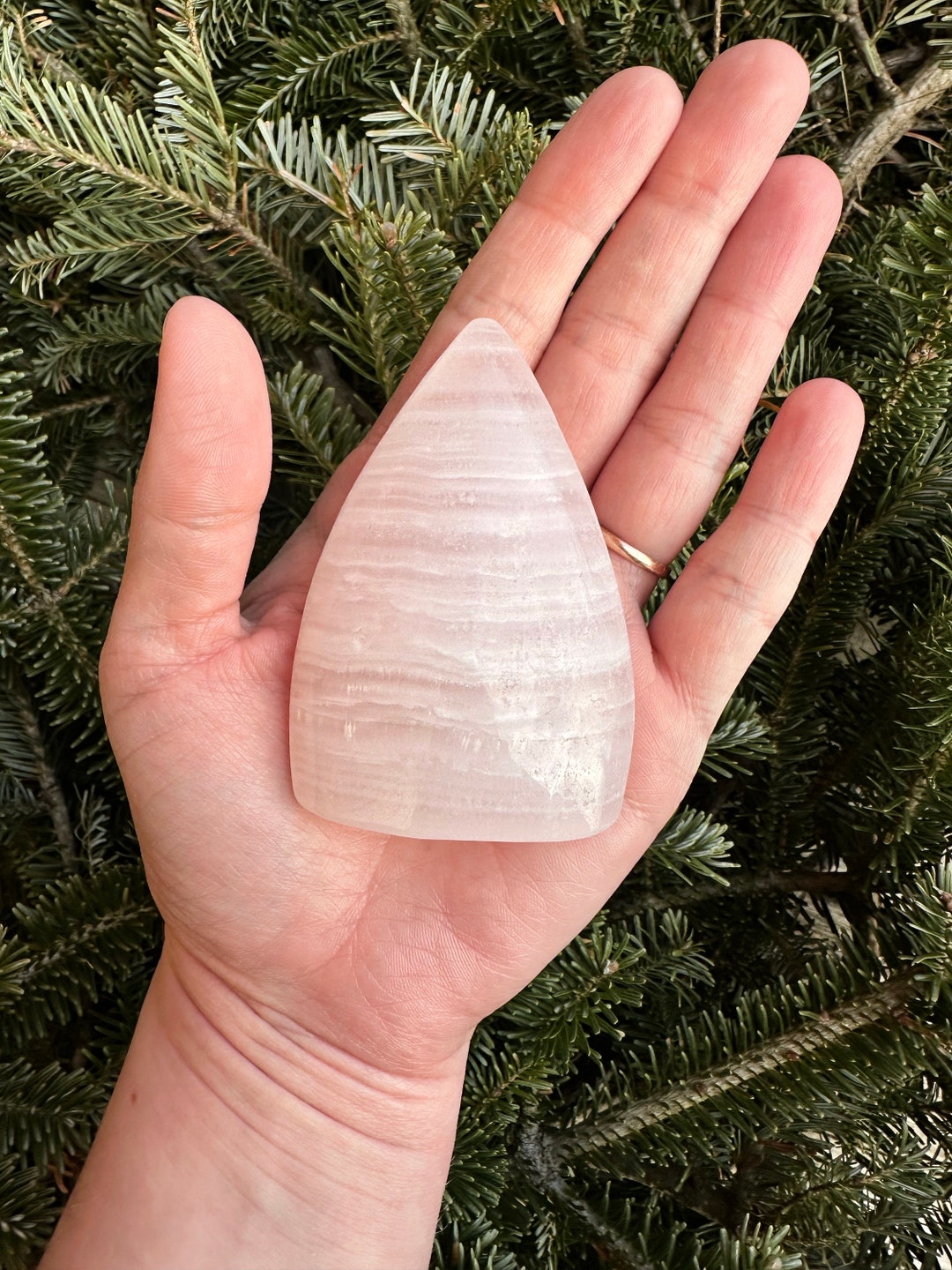 Mangano Calcite Flame | Mangano Calcite | Calcite Carving - Etsy