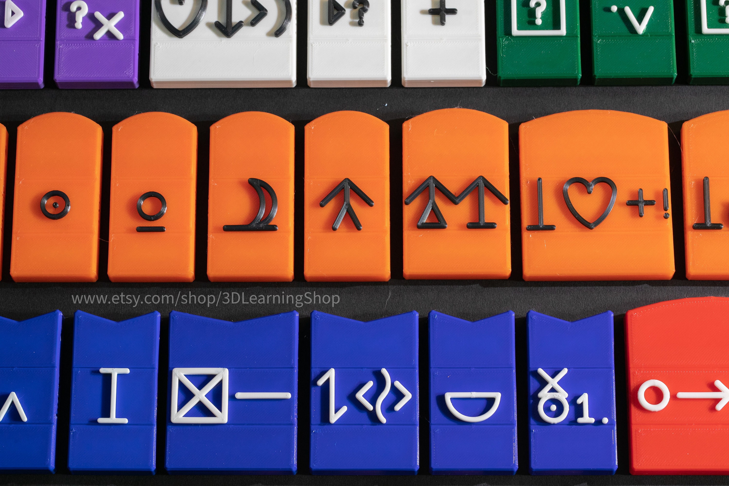 Volksswitch Bliss Tactile Symbols - Etsy