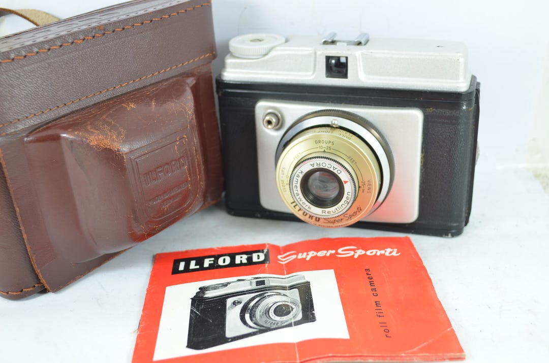 Ilford Super Sporti Working Vintage Camera Circa 1960s Antique Camera ...