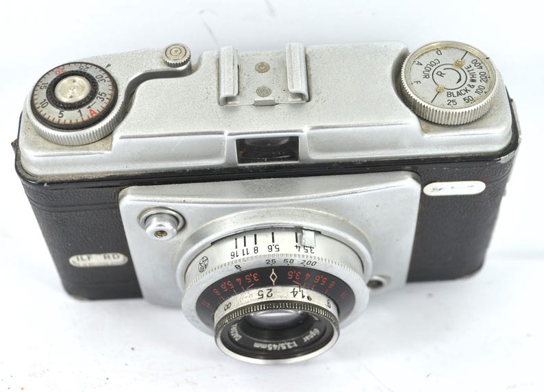 Ilford Sportsman Vintage Film Camera With Original Case - Fully Working ...