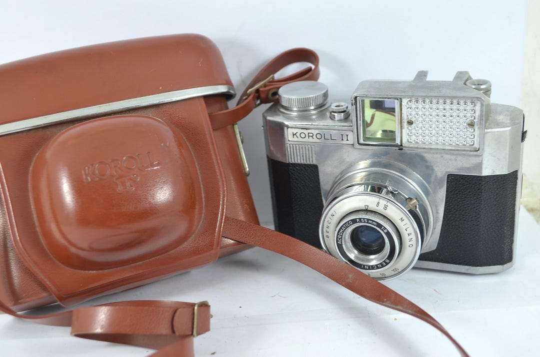 Bencini Koroll II Vintage Camera - Working Antique Camera Circa 1960s ...