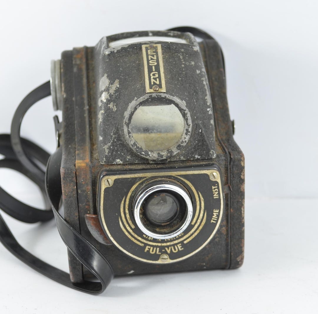 Ensign Ful-vue Vintage Art Deco Camera Fully Working 1930s Film Camera ...