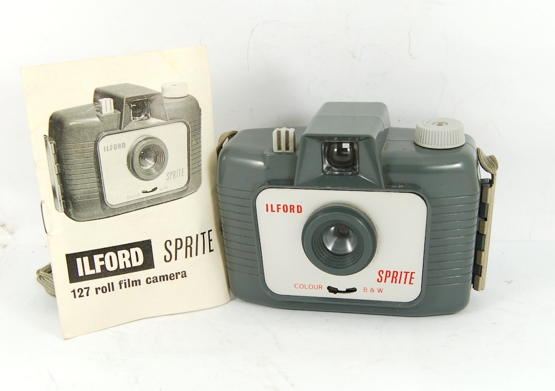 Ilford Sprite Vintage Camera Circa 1960s Fully Working With Original ...